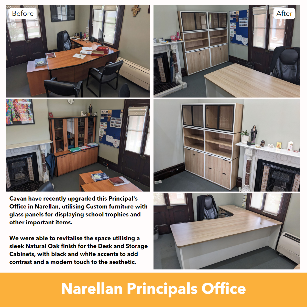 Narellan Principal's Office Blog | Cavan Office Furniture